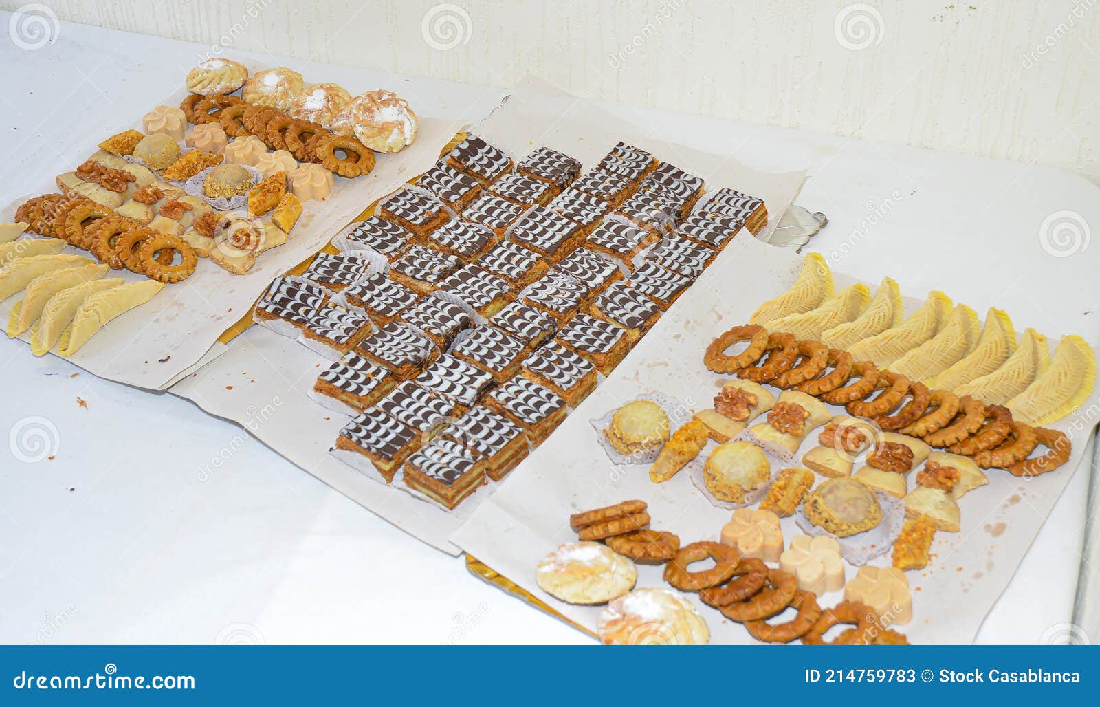 Moroccan Biscuits are Served with Tea. Moroccan Biscuits are Offered at ...