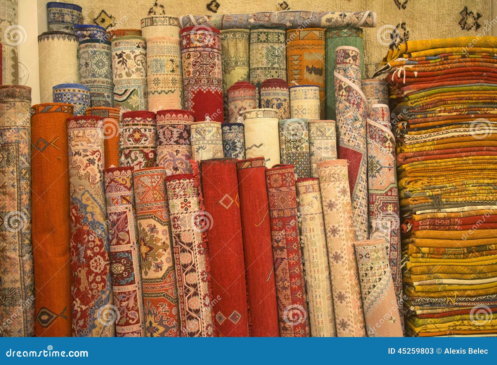 Moroccan carpets stock image. Image of fabric, decoration - 45259803
