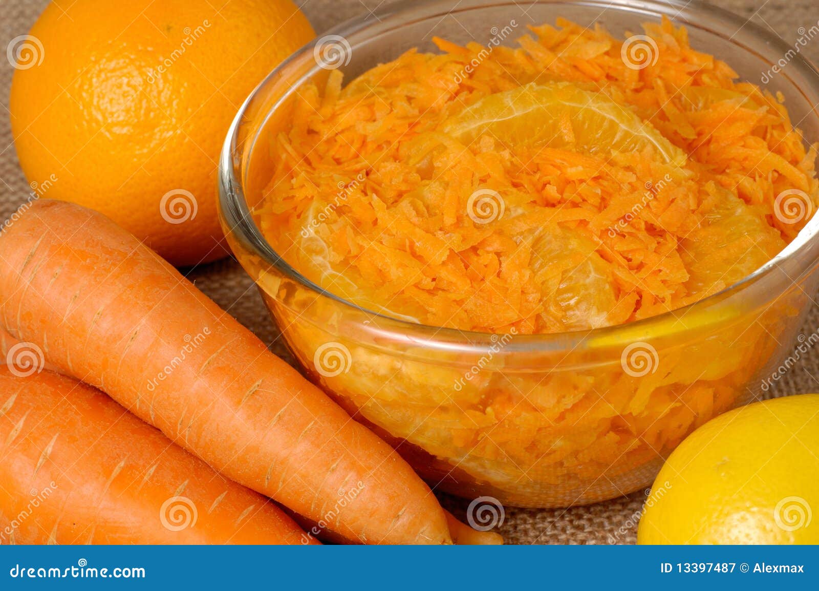 Moroccan Carrot Salad with Orange Stock Image - Image of meal ...