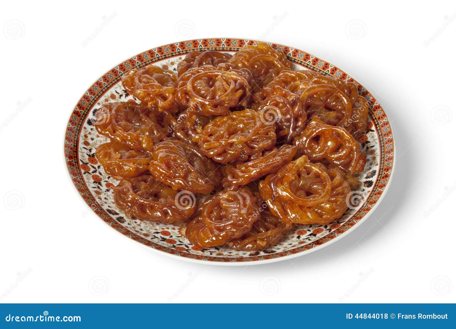 Moroccan chebakia stock photo. Image of sweet, dish, cookies - 44844018