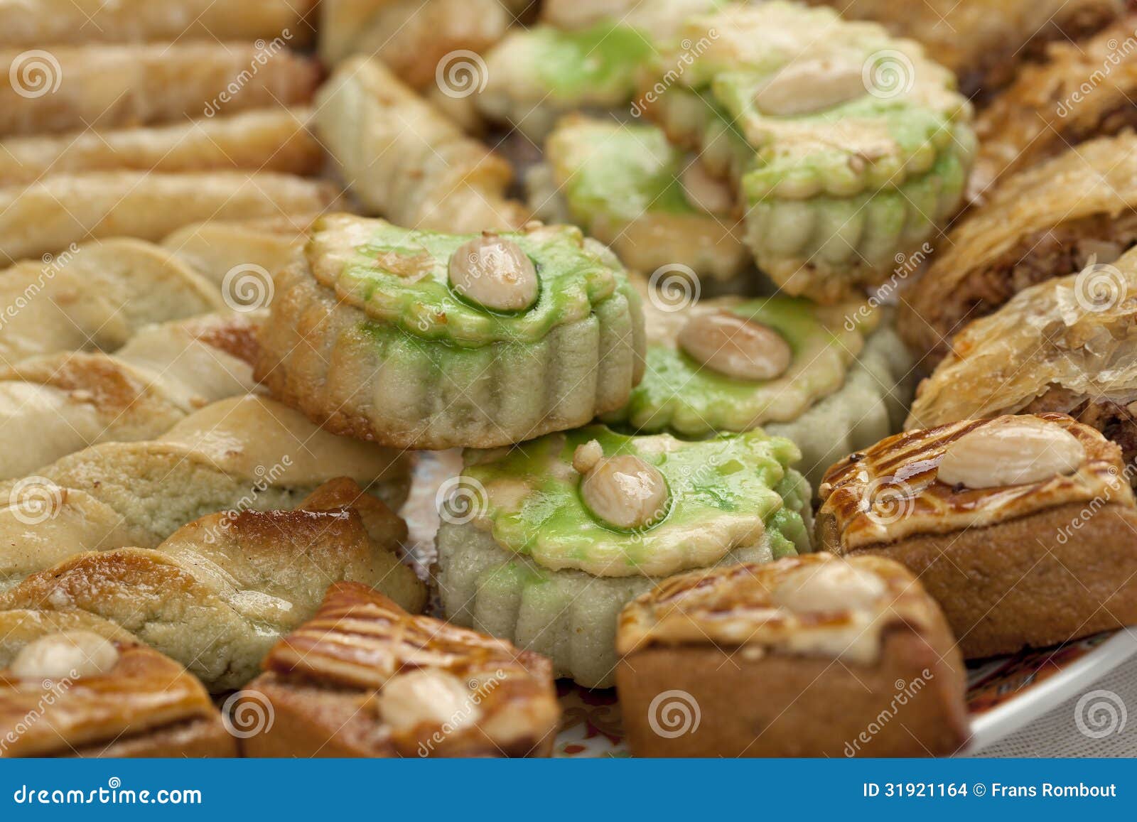 Moroccan cookies stock photo. Image of festivity, sweets - 31921164