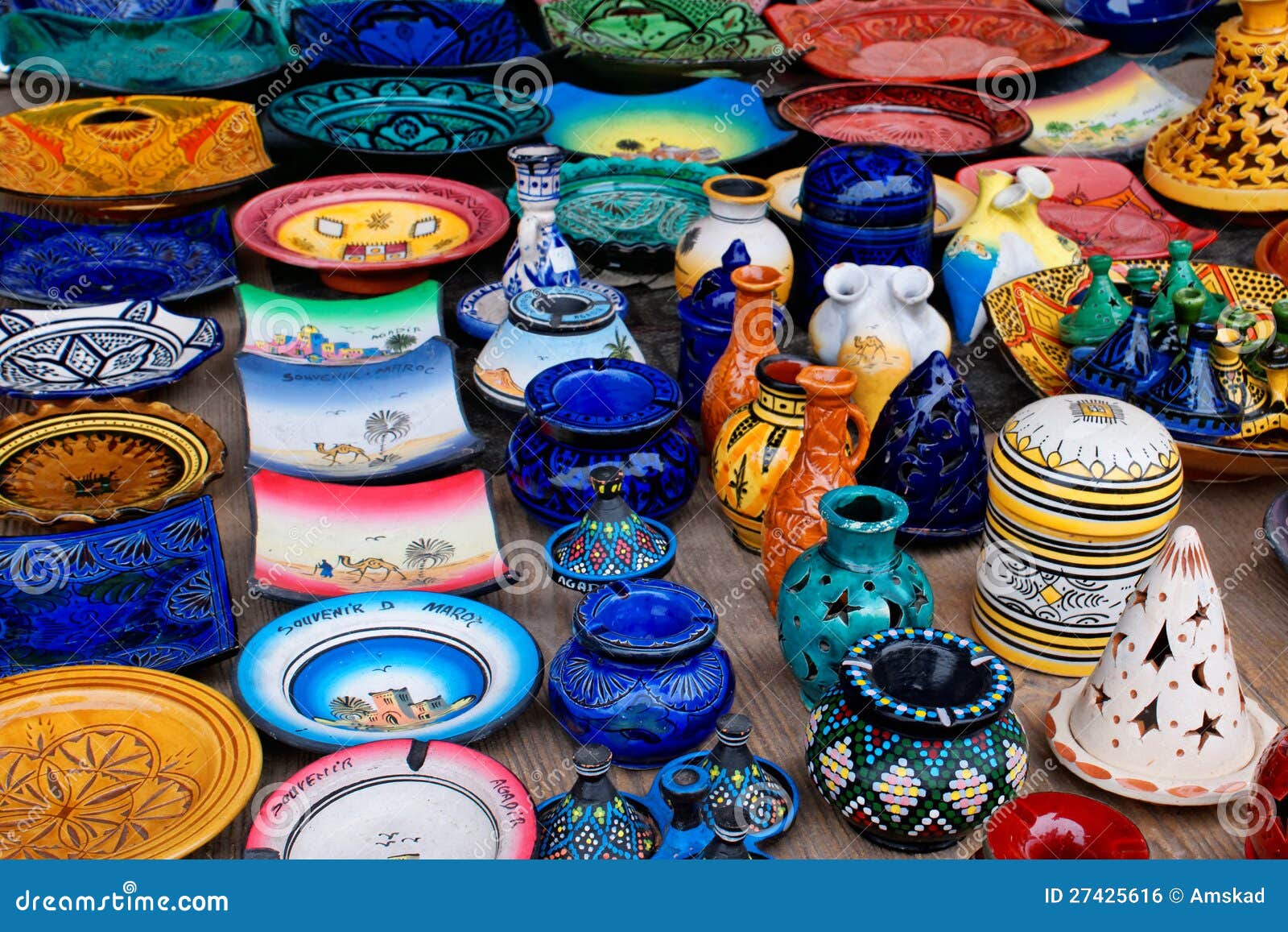 Moroccan crafts stock photo. Image of bazaar, patterns - 27425616