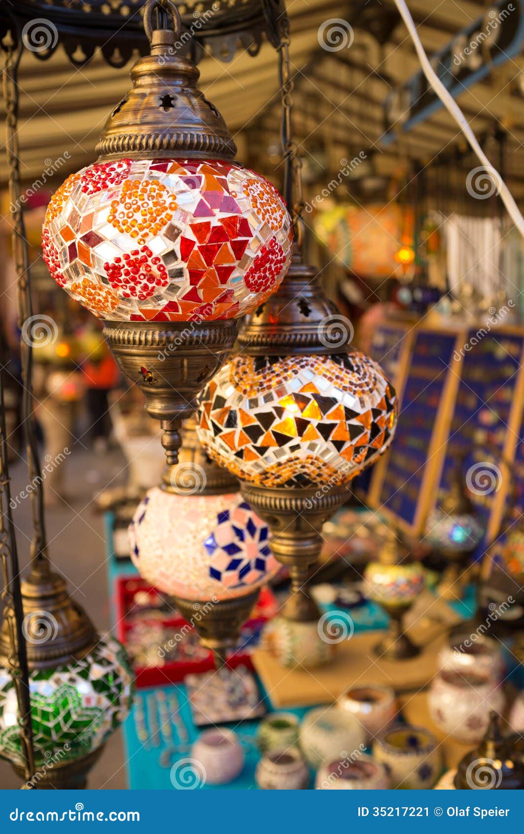 Moroccan crafts stock image. Image of bazaar, vertical - 35217221