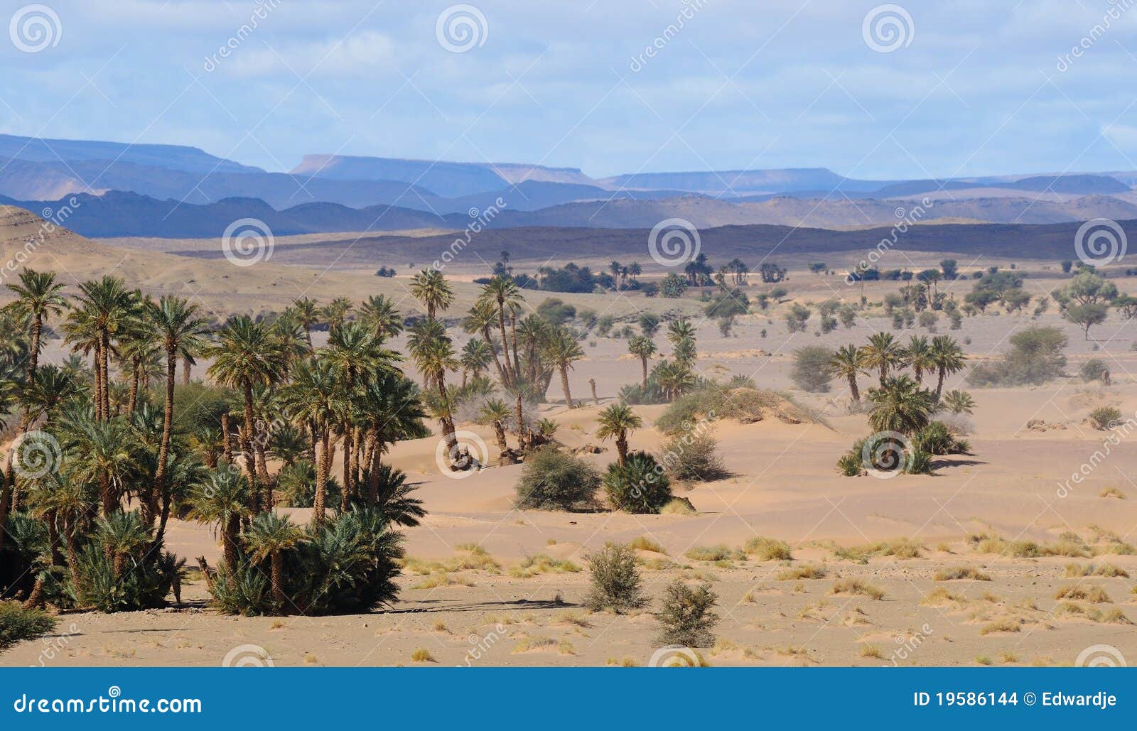 Moroccan Desert Landscape stock photo. Image of africa - 19586144