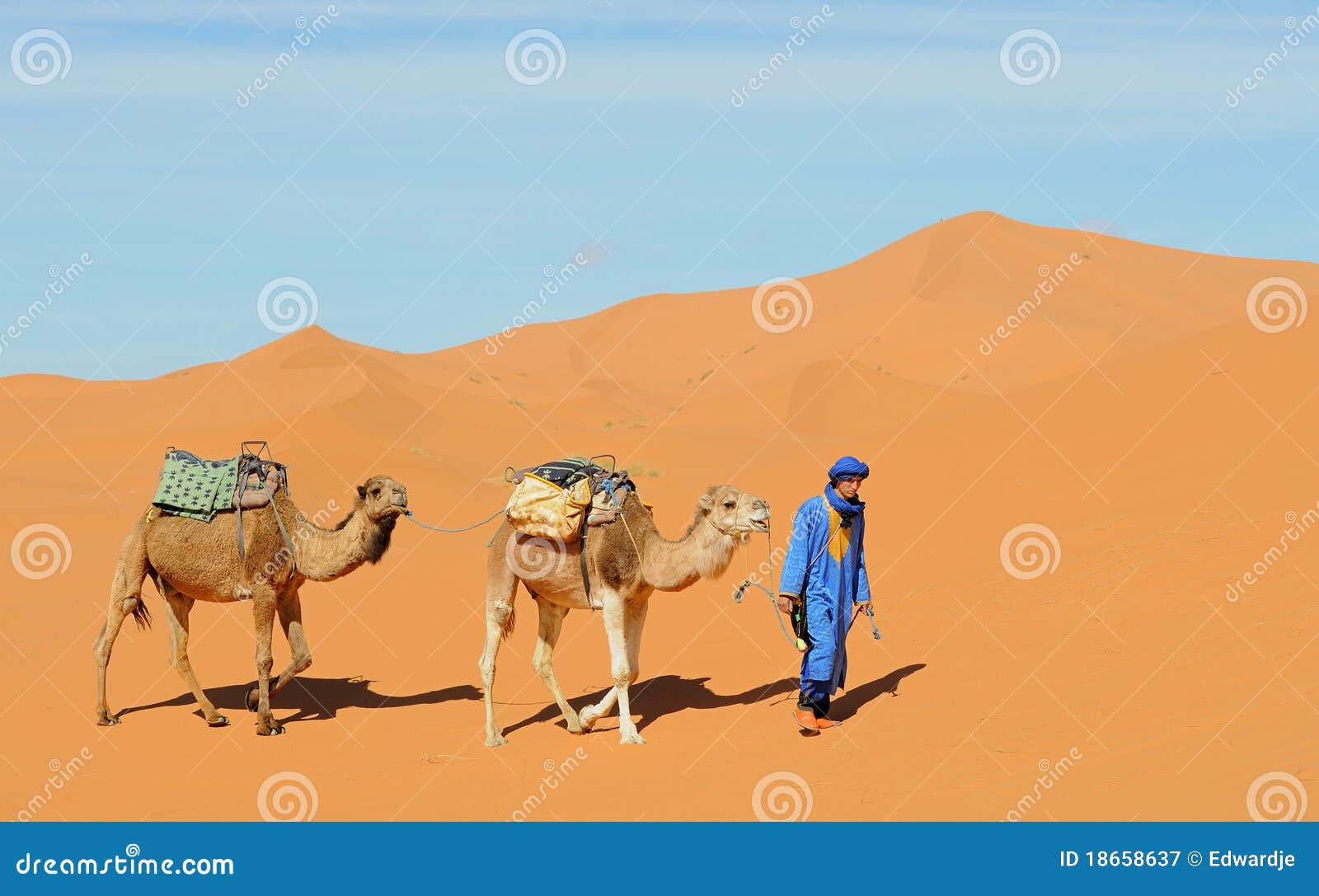 Moroccan Desert Scene editorial photography. Image of adventure - 18658637