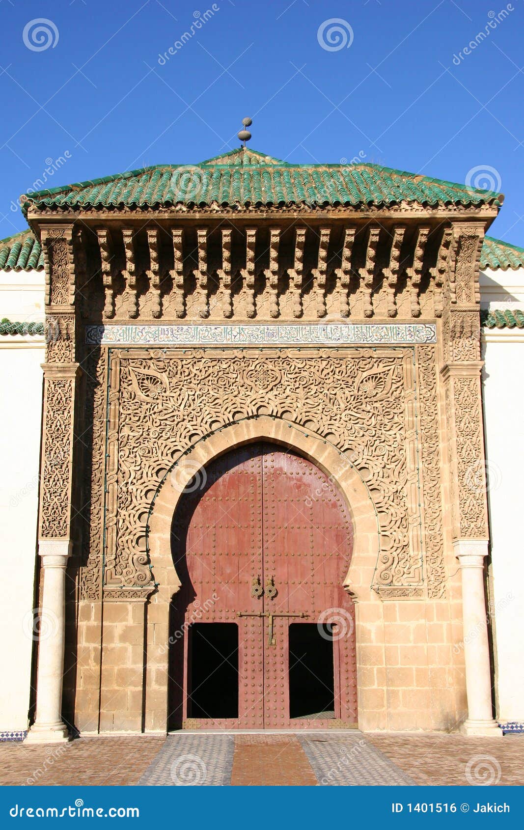 Moroccan Entrance (1) stock photo. Image of gilded, geometry - 1401516