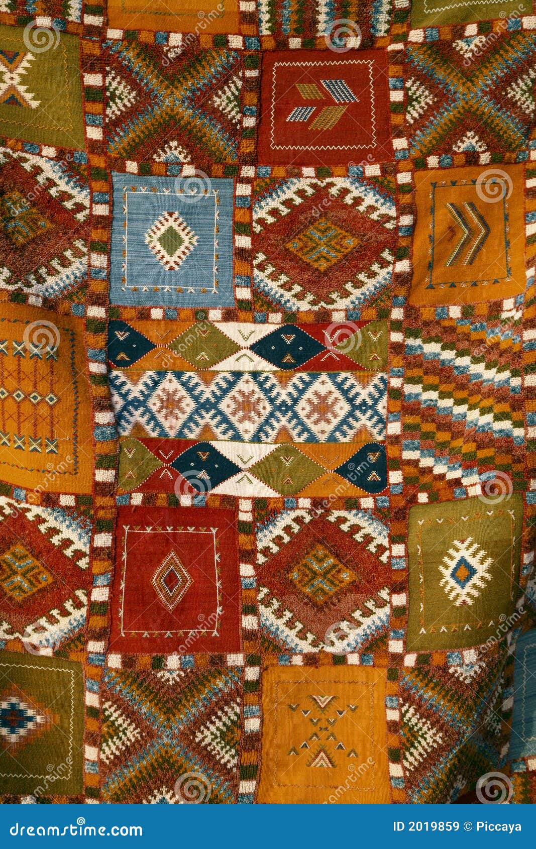 Moroccan fabrics stock image. Image of wool, fabric, medina - 2019859