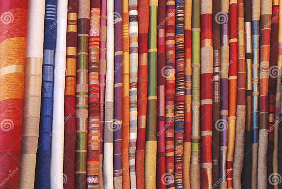 Moroccan Fabrics stock image. Image of color, morocco - 4725339