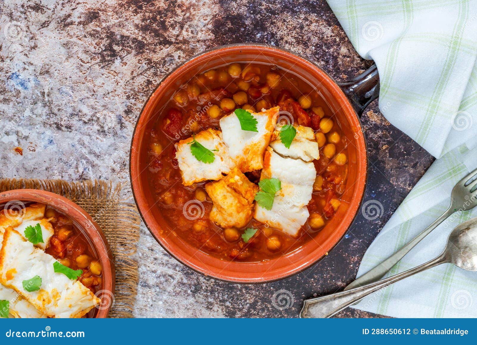 Moroccan fish stew stock photo. Image of recipe, ethnic - 288650612