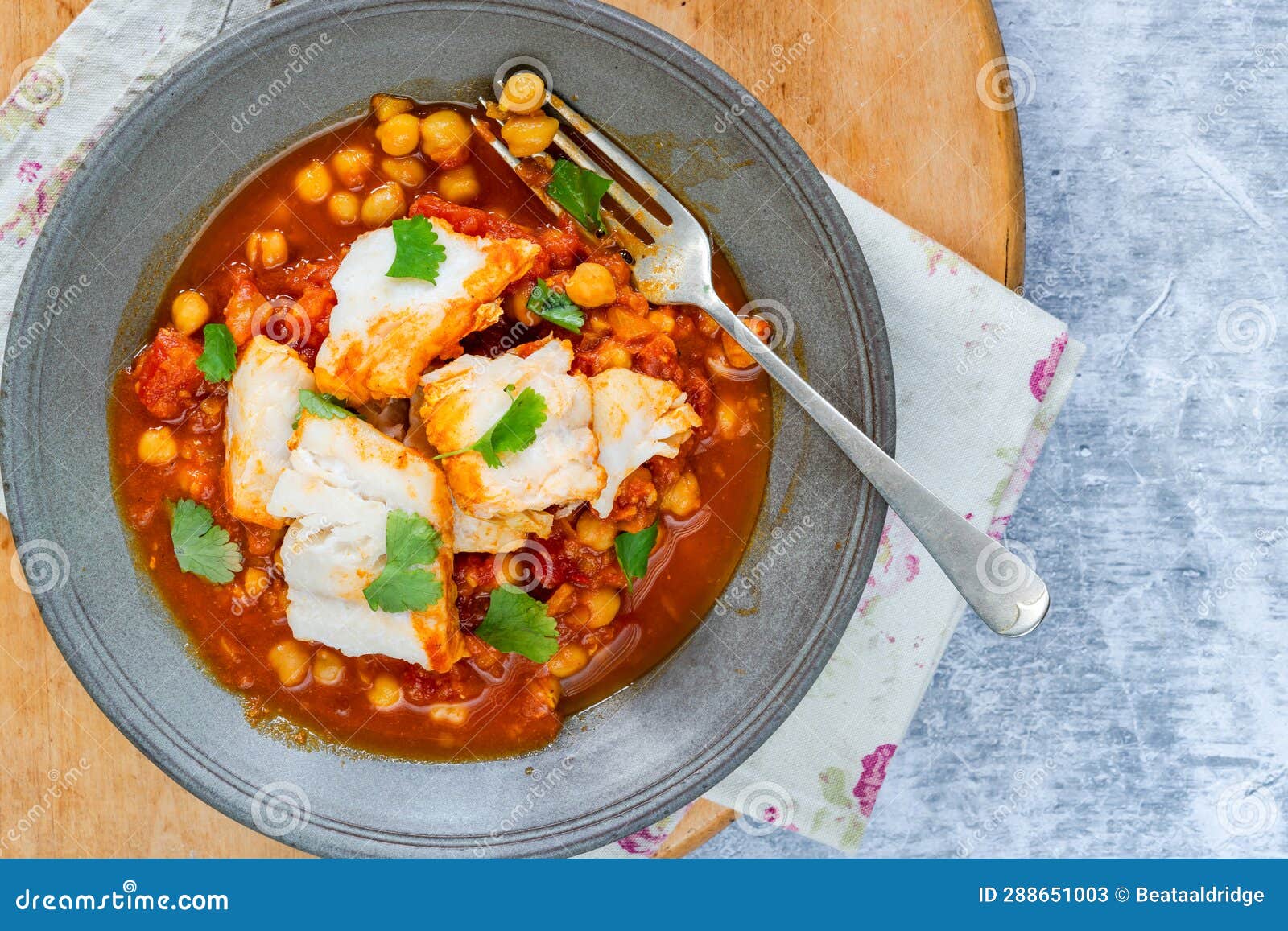 Moroccan fish stew stock image. Image of paprika, rustic - 288651003
