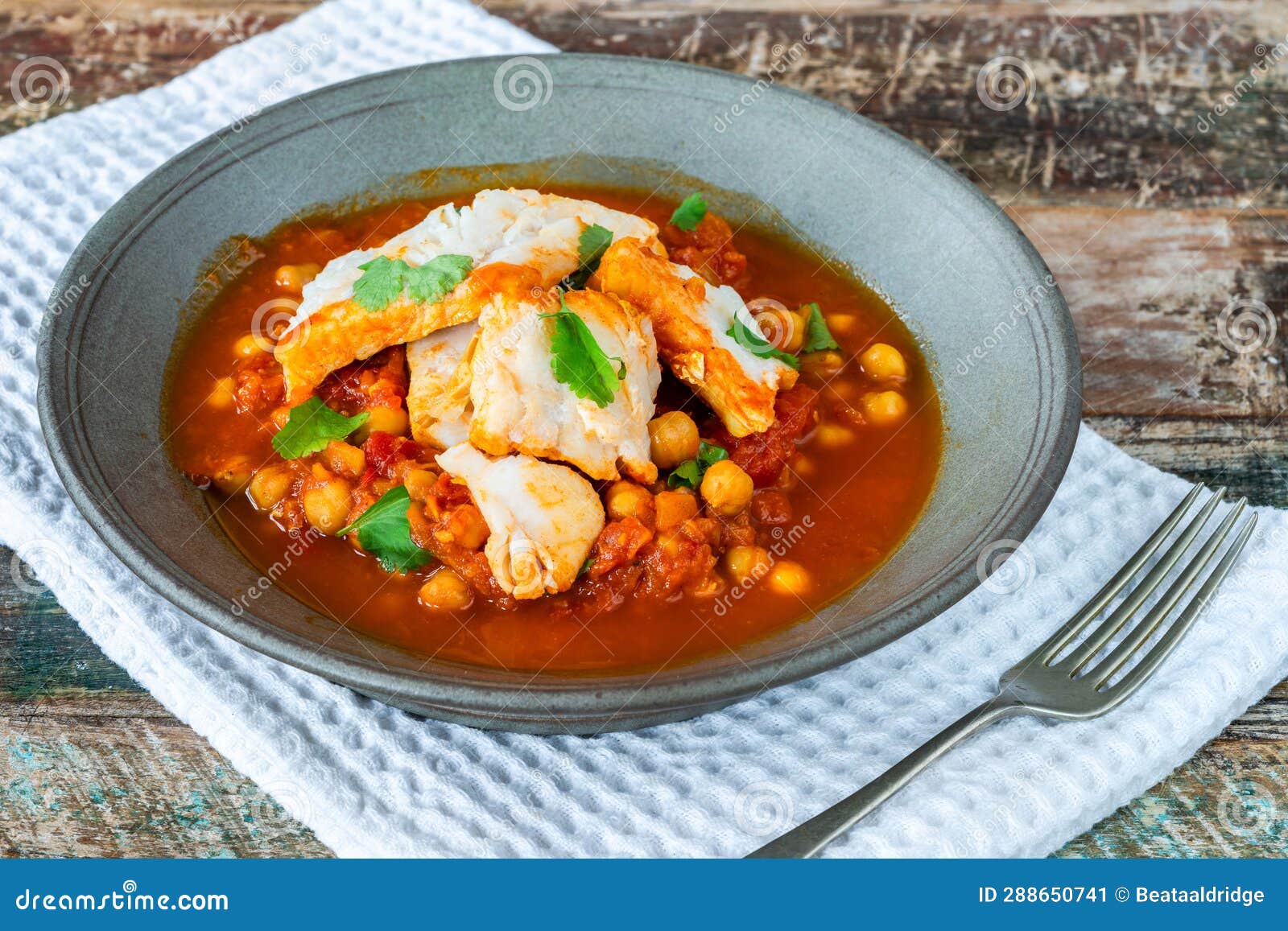 Moroccan fish stew stock image. Image of food, arabic - 288650741