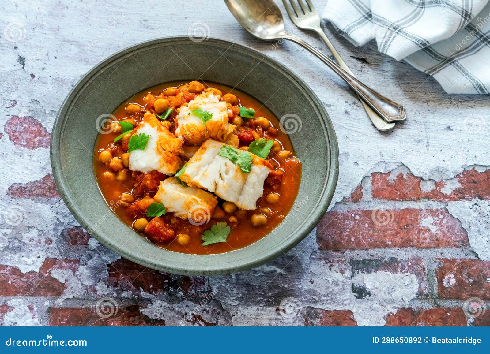 Moroccan fish stew stock photo. Image of homemade, african - 288650892