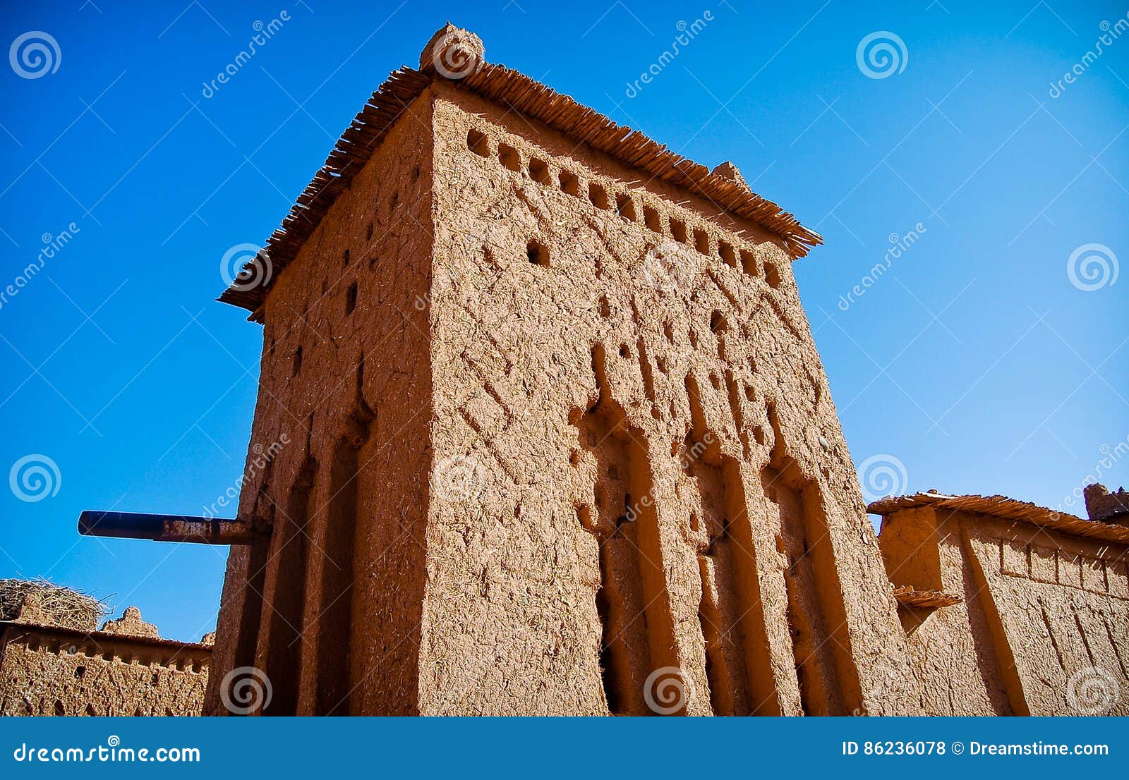 Moroccan Fort stock photo. Image of morocco, desert, atlas - 86236078