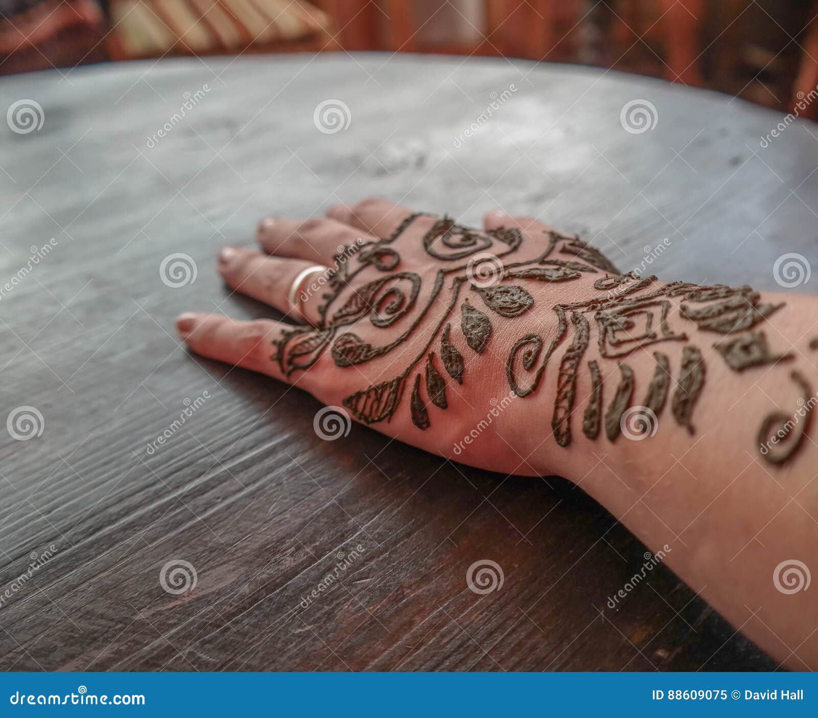Moroccan Henna Tattoo stock image. Image of people, morcco - 88609075