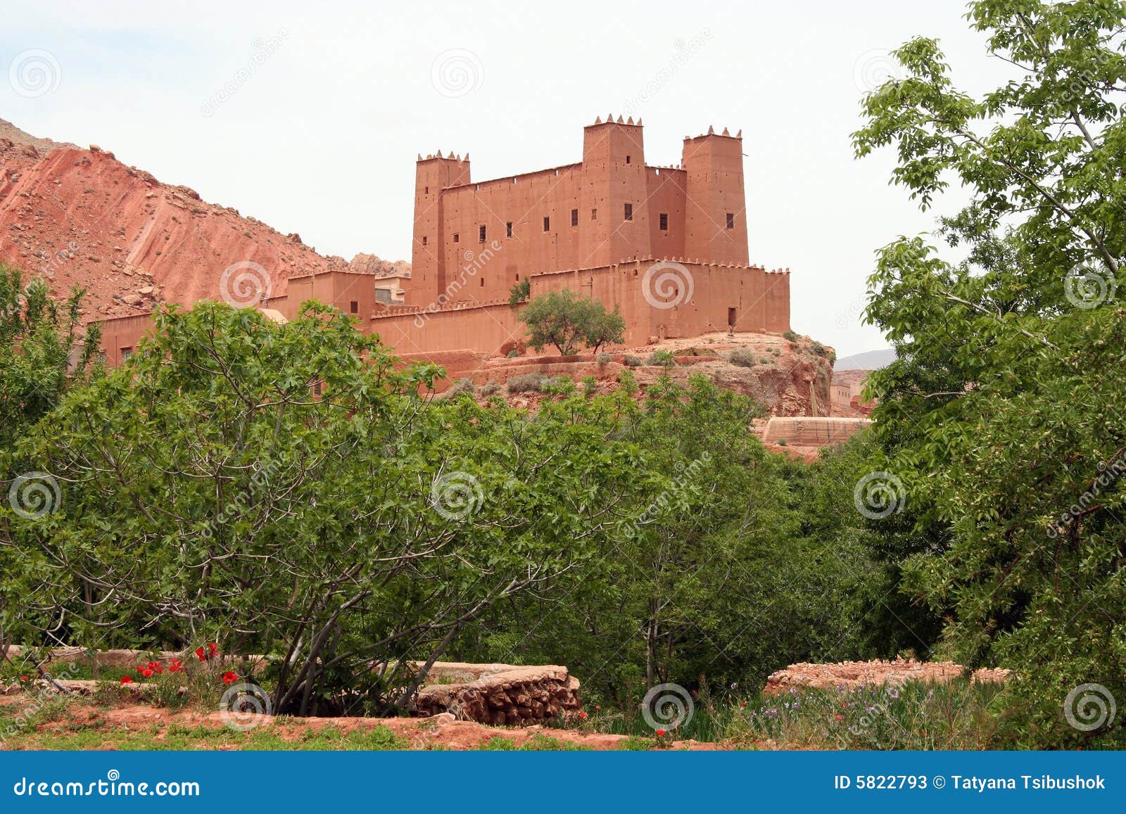 Moroccan house stock image. Image of casbah, heritage - 5822793