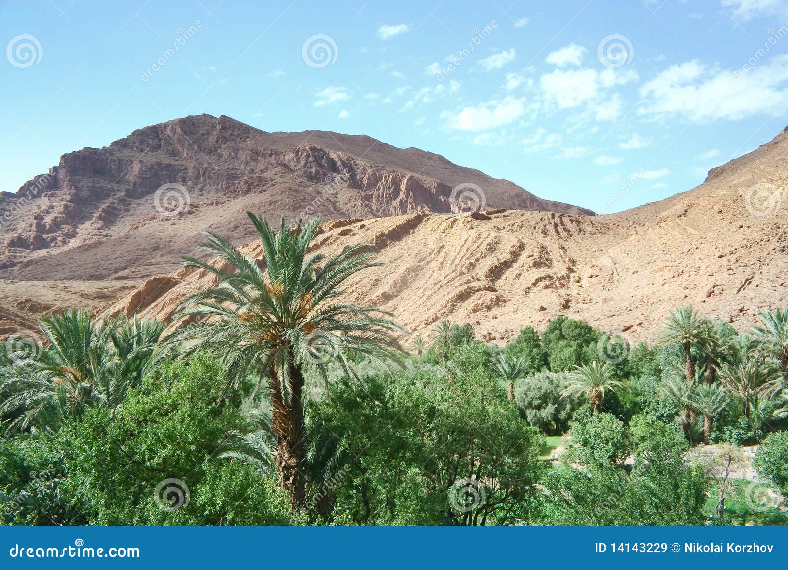 Moroccan landscape stock image. Image of distance, landscape - 14143229