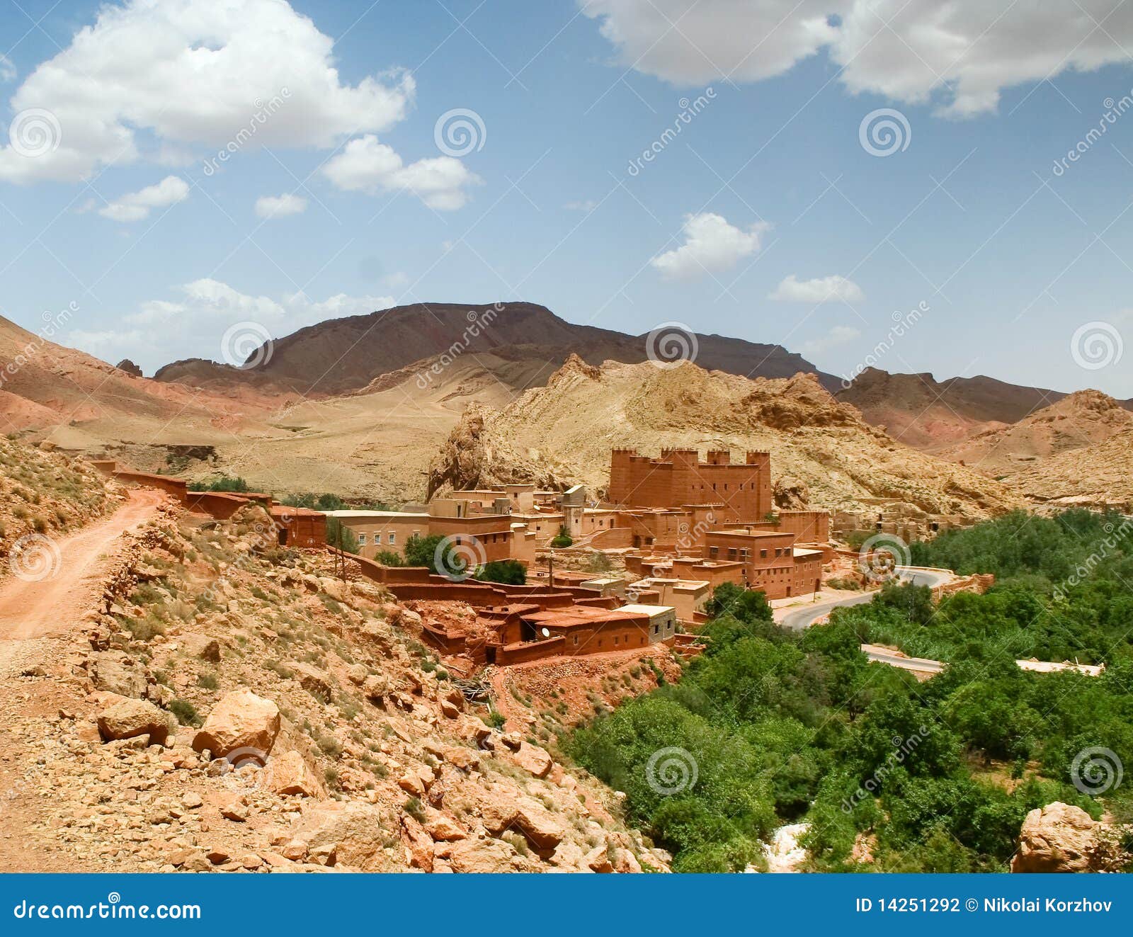 Moroccan landscape stock photo. Image of mountains, stones - 14251292