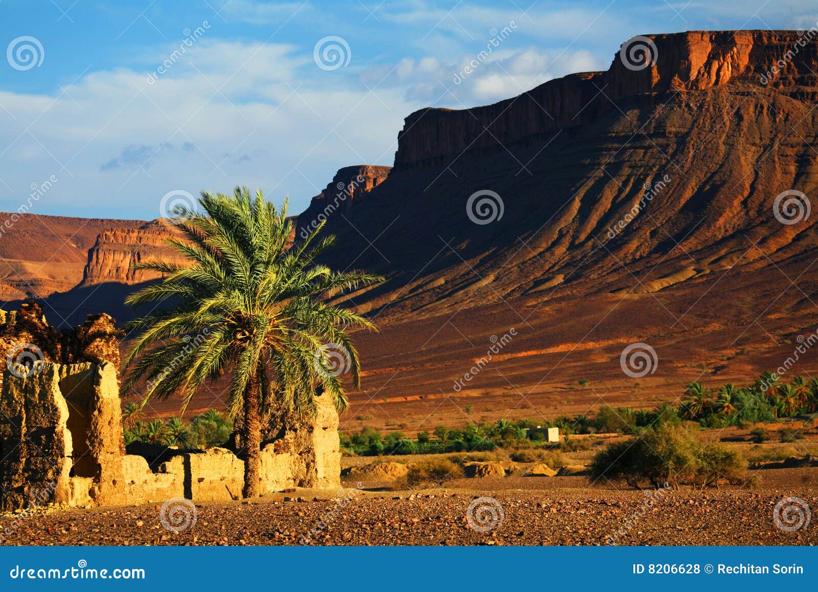 Moroccan landscape stock photo. Image of berber, morocco - 8206628
