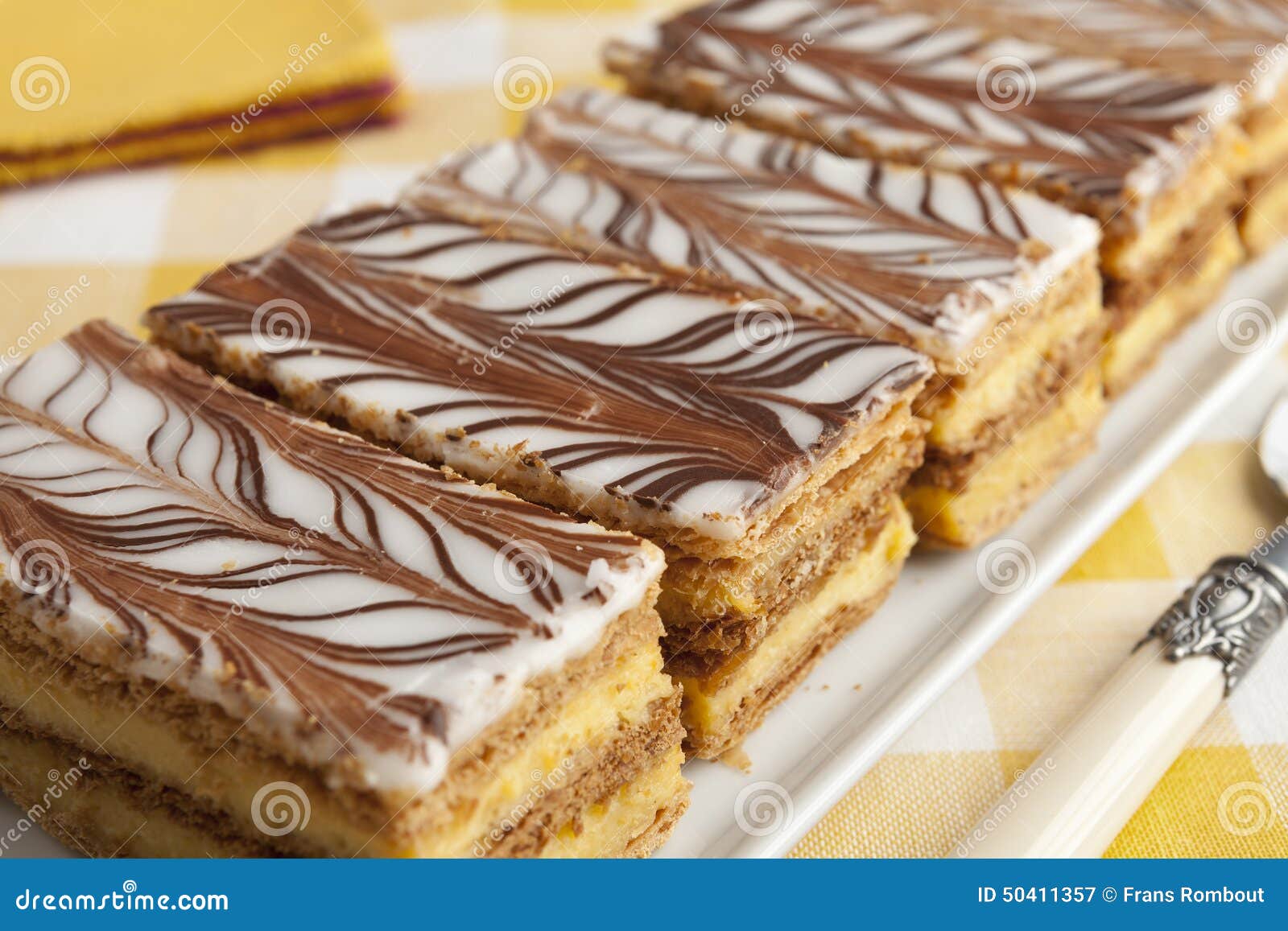 Moroccan Mille Feuille Pastries Stock Image - Image of delicacy, mille ...
