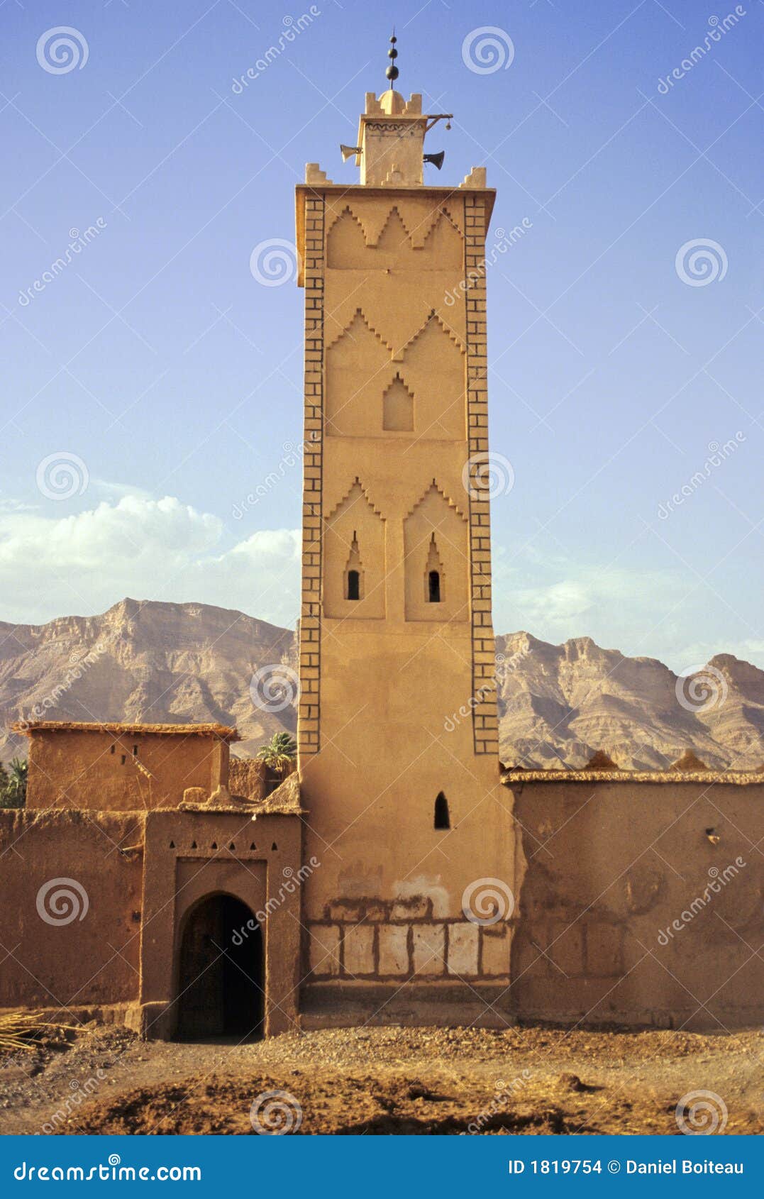 Moroccan minaret stock photo. Image of arabic, islamic - 1819754
