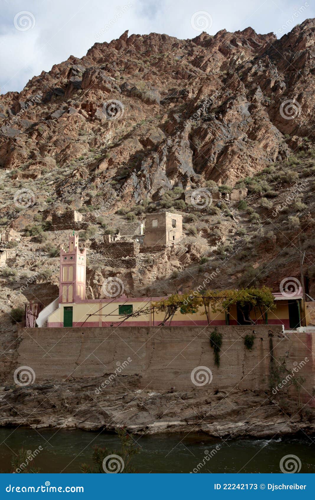 Moroccan mining town stock image. Image of mountains - 22242173