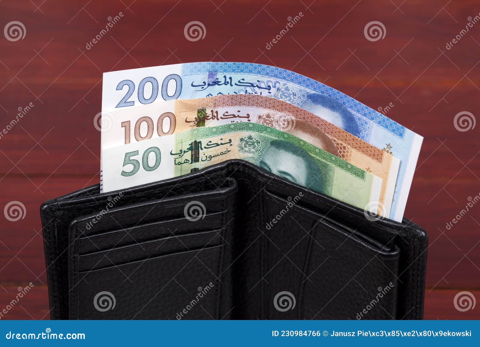 Moroccan Money 5 Dh In Sand, Moroccan Money Coins Partially Buried In ...