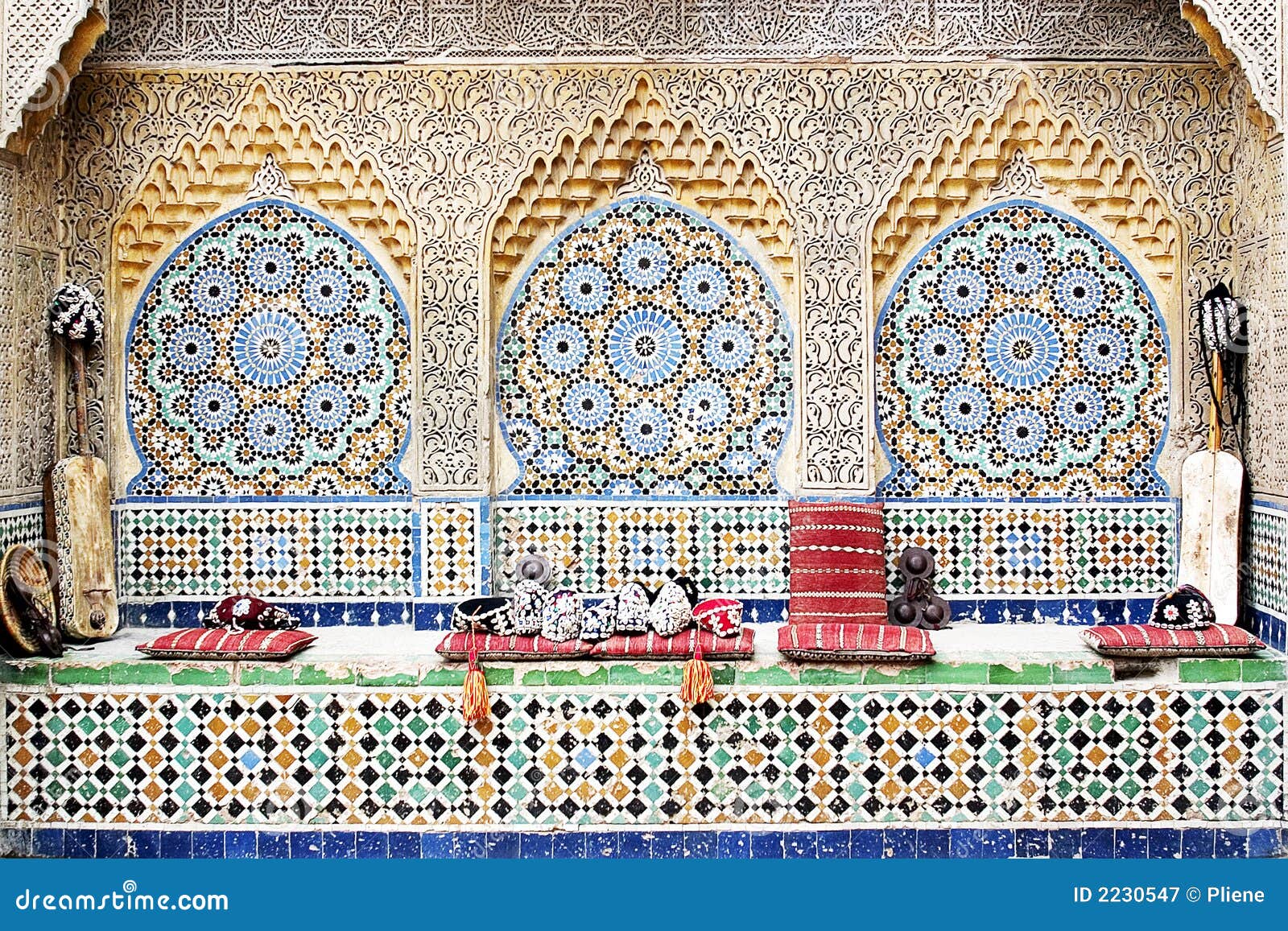 Moroccan Mosaic 2 Royalty Free Stock Photography - Image: 2230547