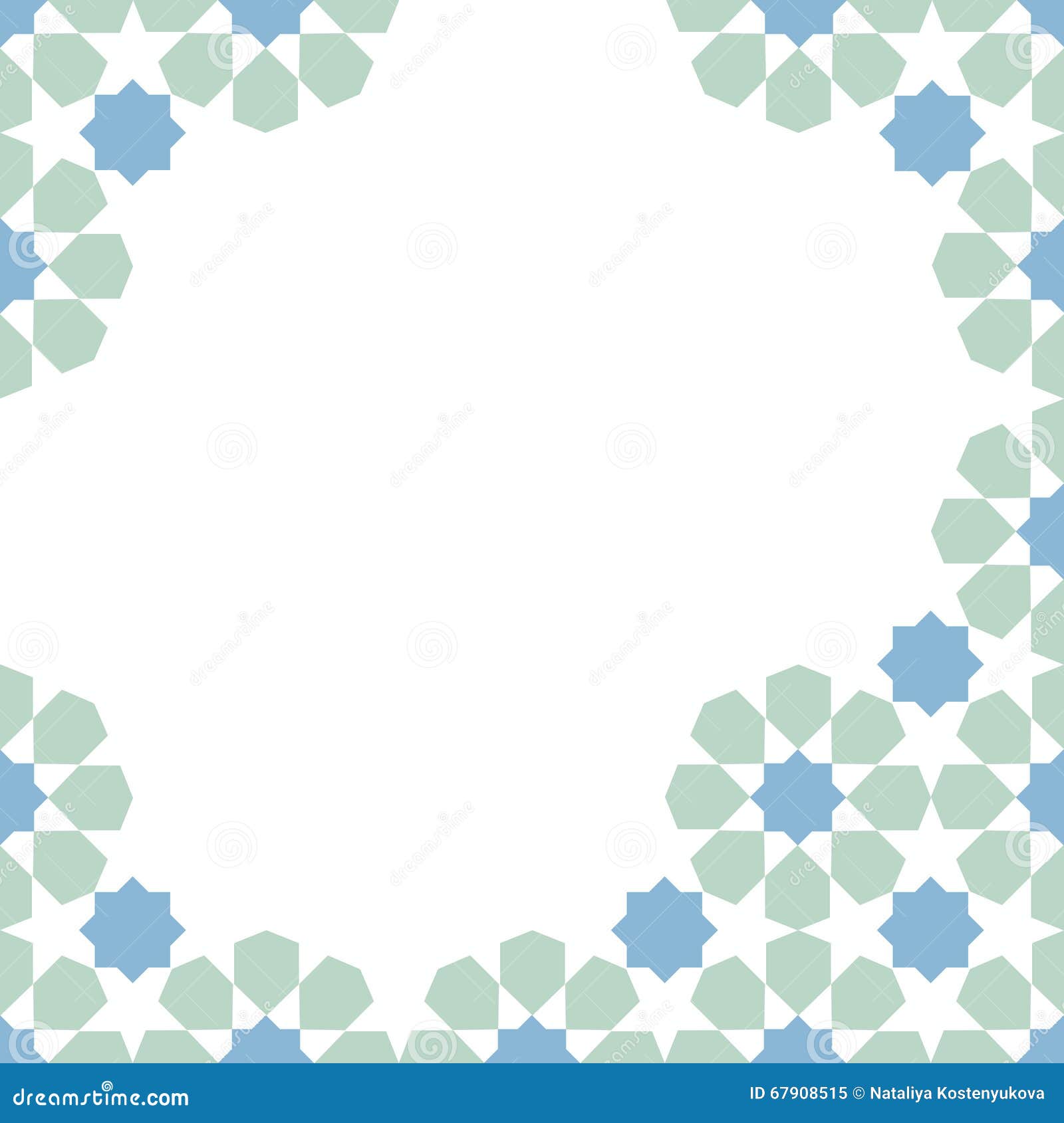 Moroccan mosaic template stock vector. Illustration of repeat - 67908515