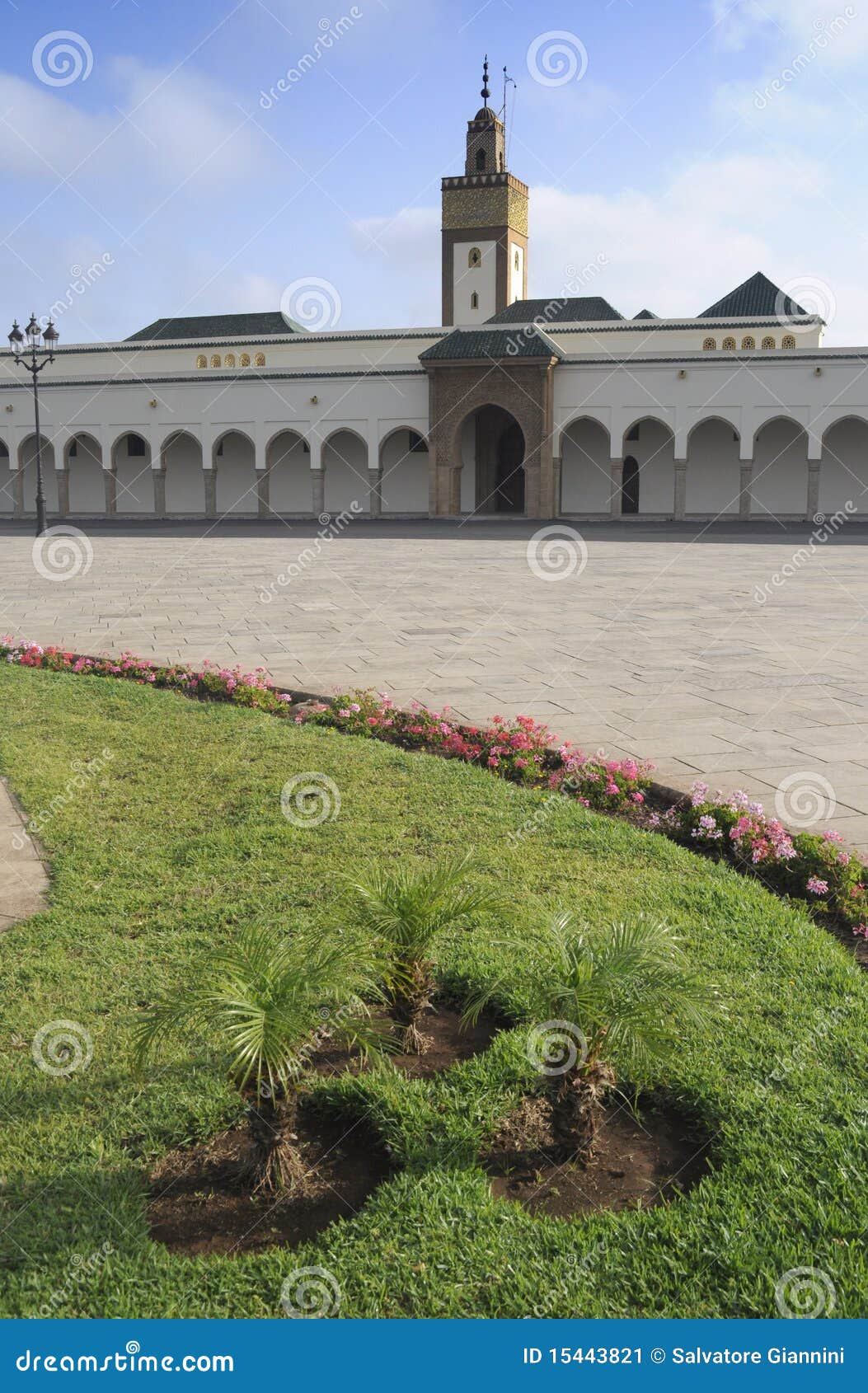 Moroccan mosque stock image. Image of minaret, architectural - 15443821