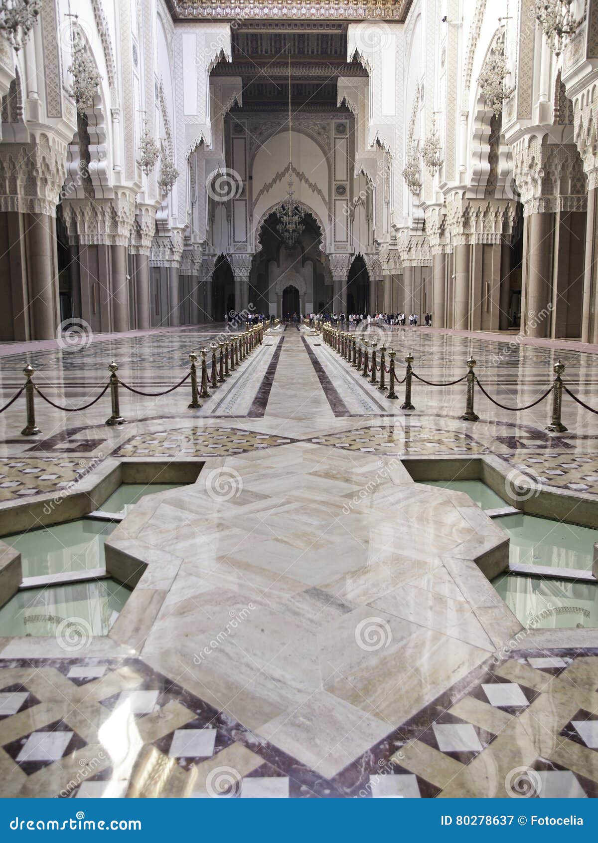 Moroccan mosque interior stock image. Image of mosque - 80278637
