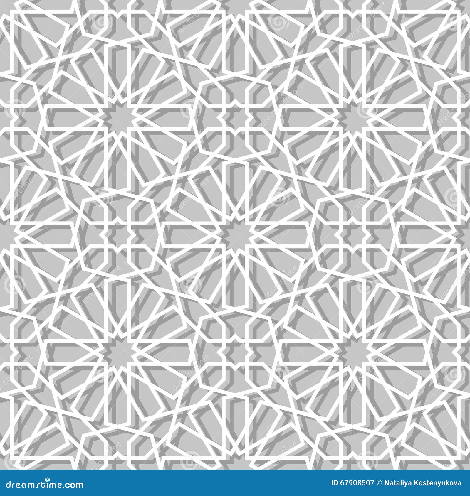 Moroccan paper seamless stock vector. Illustration of geometric - 67908507