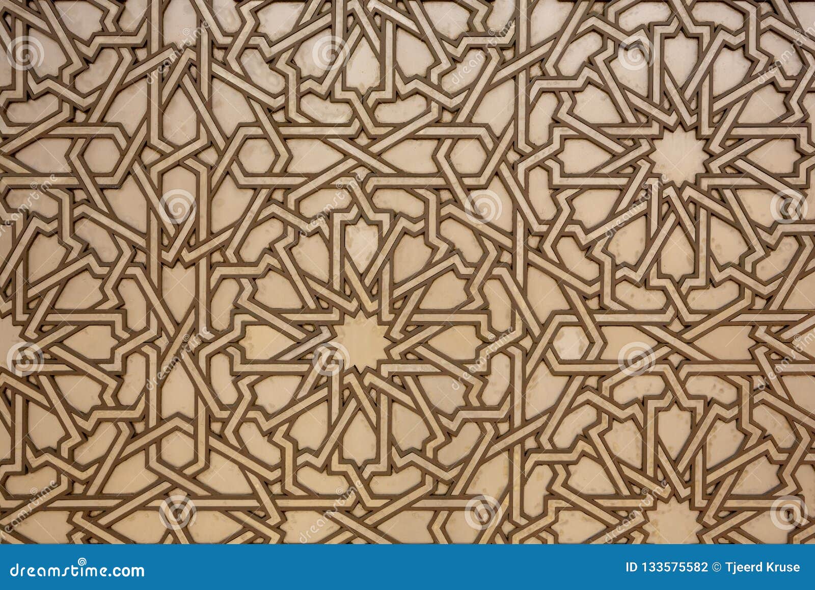 Moroccan Patterns Arabesques Ceramic Mosaic, Stone Engraving Stock ...