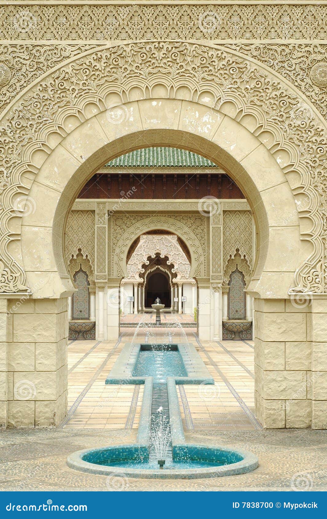 Moroccan Pavilion stock photo. Image of pavilion, architecture - 7838700