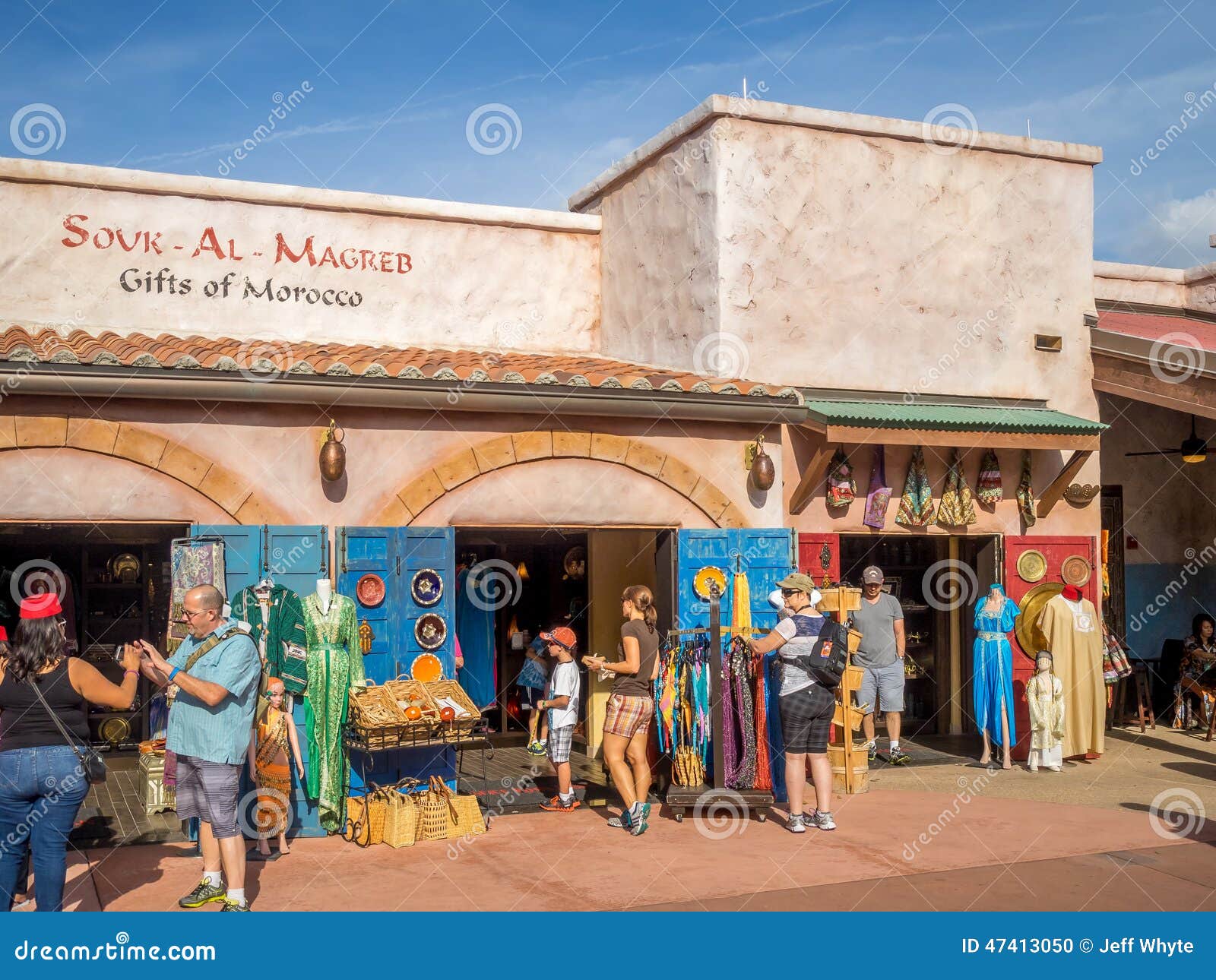 Moroccan Pavilion, World Showcase, Epcot Editorial Image - Image of ...