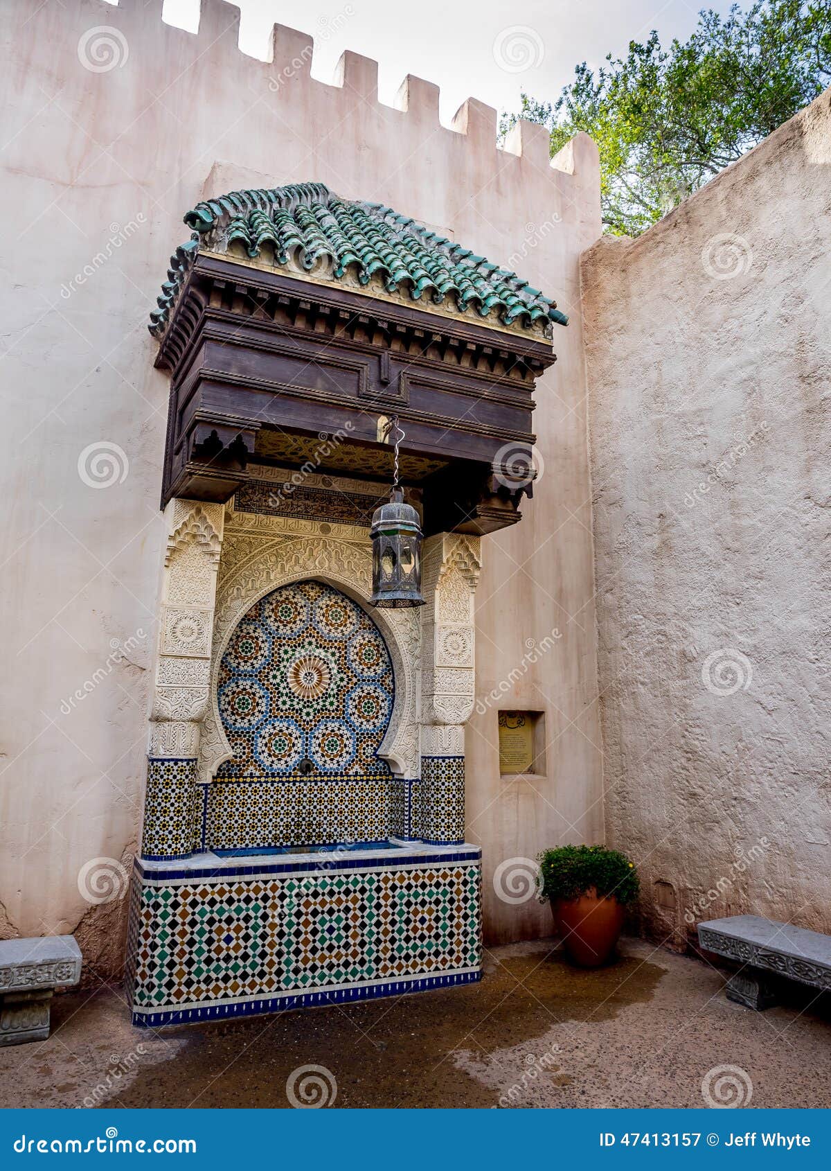Moroccan Pavilion, World Showcase, Epcot Editorial Photography - Image ...