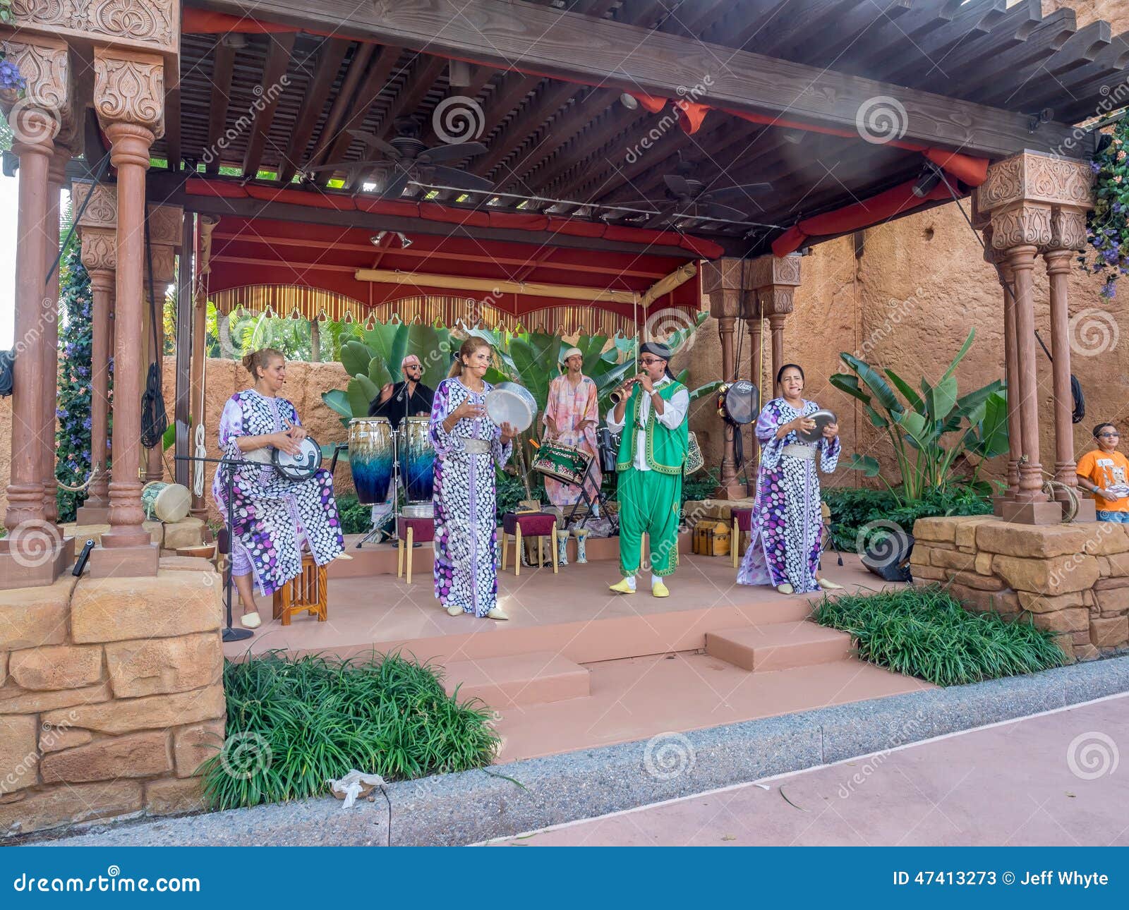 Moroccan Pavilion, World Showcase, Epcot Editorial Stock Photo - Image ...