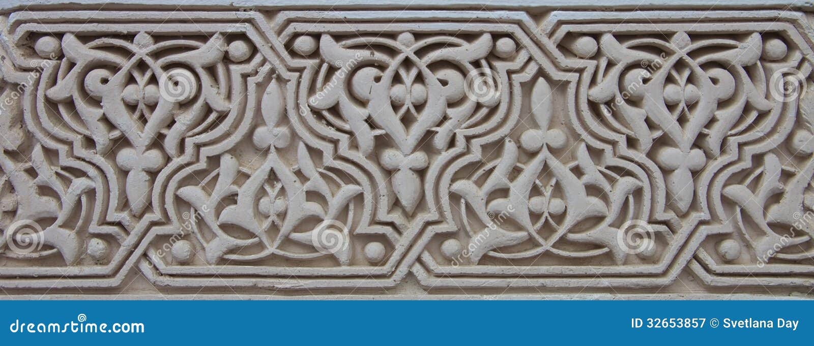 Moroccan Arabesque Carved Wood Wall Stock Photos - Free & Royalty-Free ...