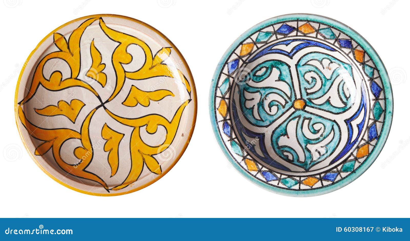 Moroccan plates stock image. Image of morocco, ornament - 60308167