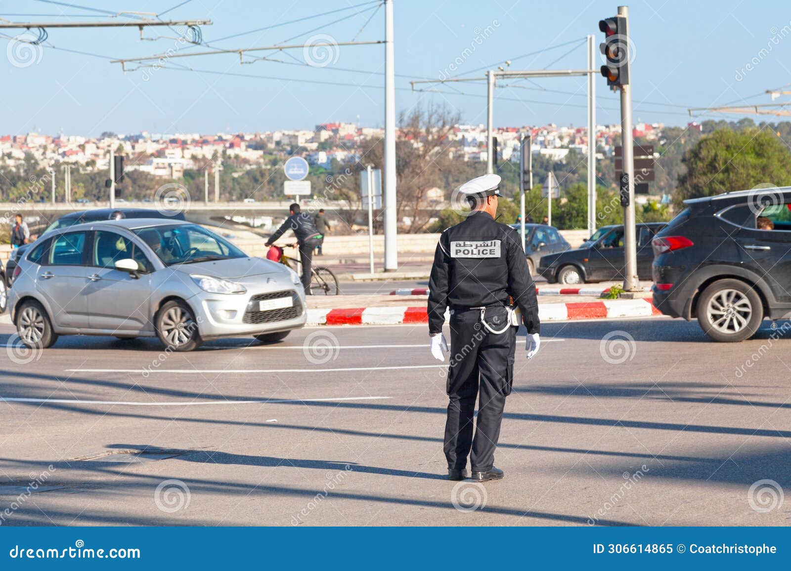 Moroccan Policeman in Rabat Editorial Image - Image of surete ...