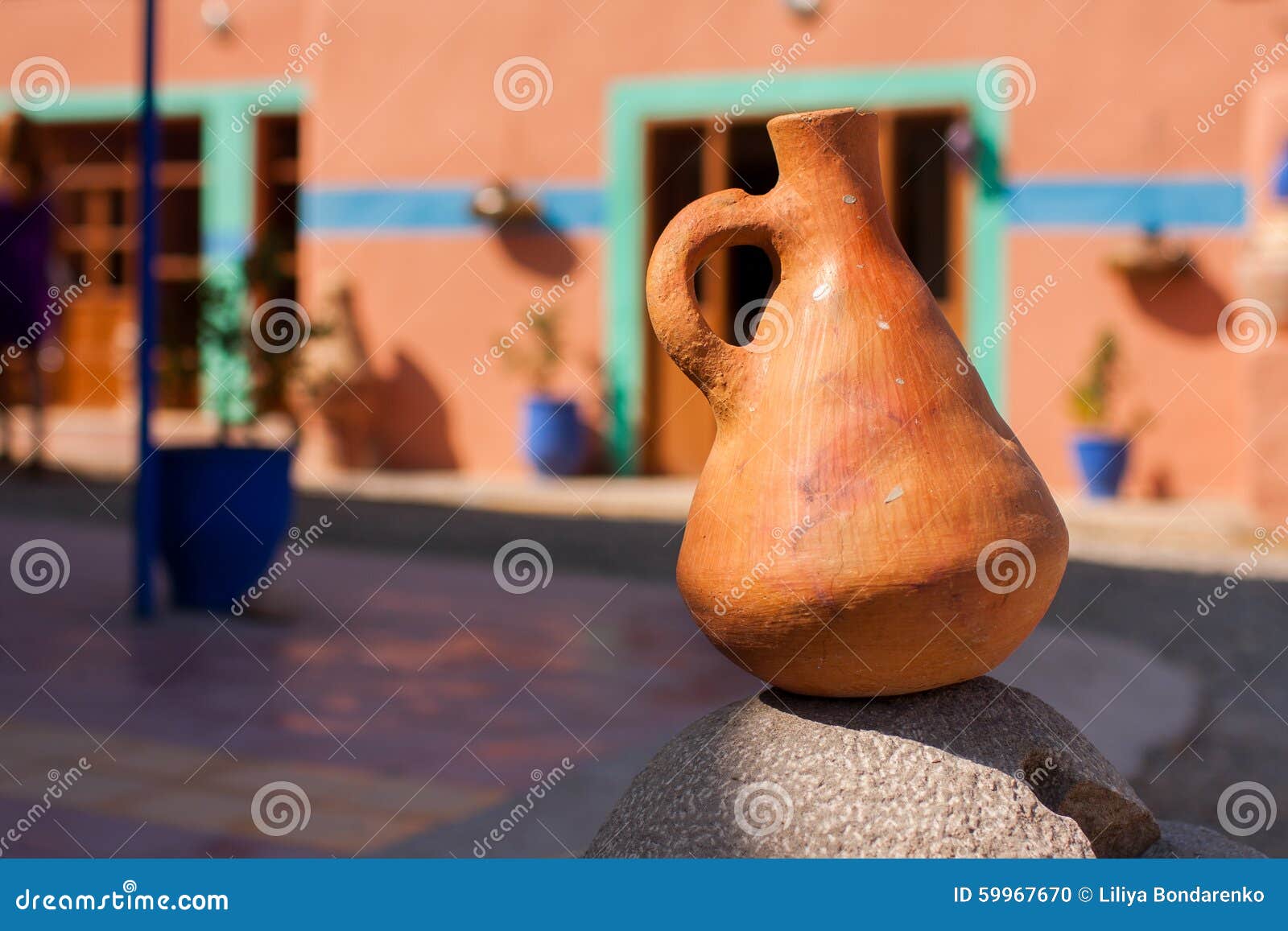 Moroccan Pot Clay stock photo. Image of market, travel - 59967670