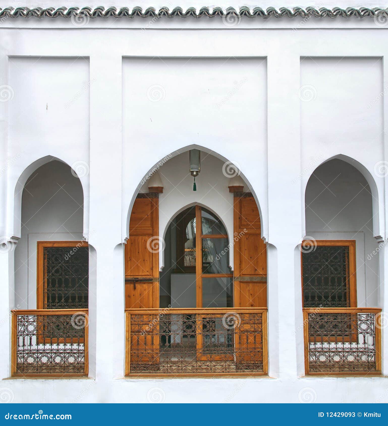 Moroccan riad stock image. Image of medina, morocco, architecture ...