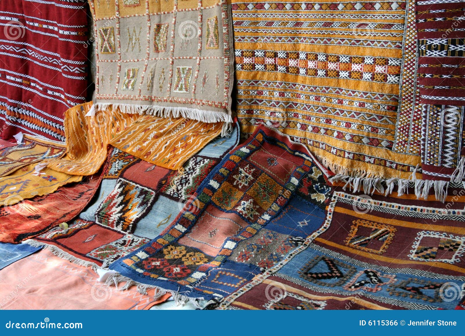 Moroccan Rugs stock photo. Image of marrakesh, decoration - 6115366