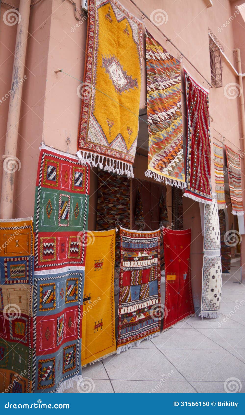 Moroccan rugs stock photo. Image of yellow, embroidering - 31566150
