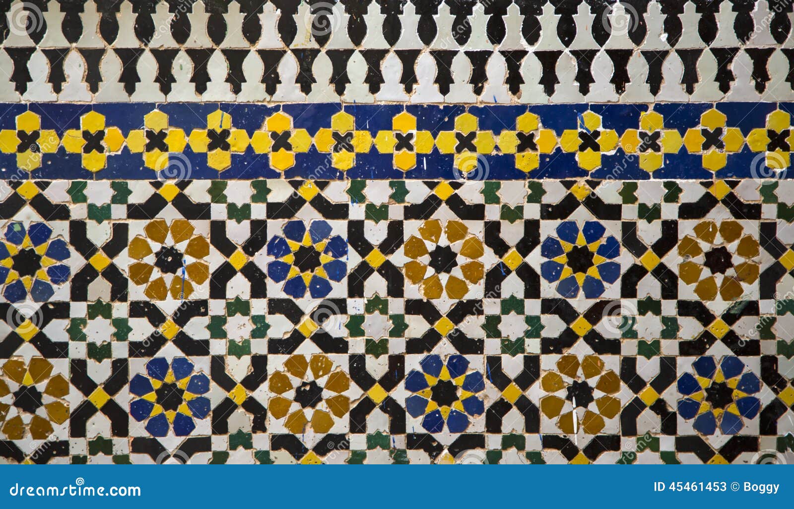 Moroccan shape stock image. Image of geometry, morocco - 45461453