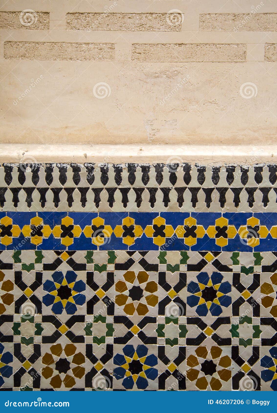 Moroccan shape stock photo. Image of morocco, pattern - 46207206