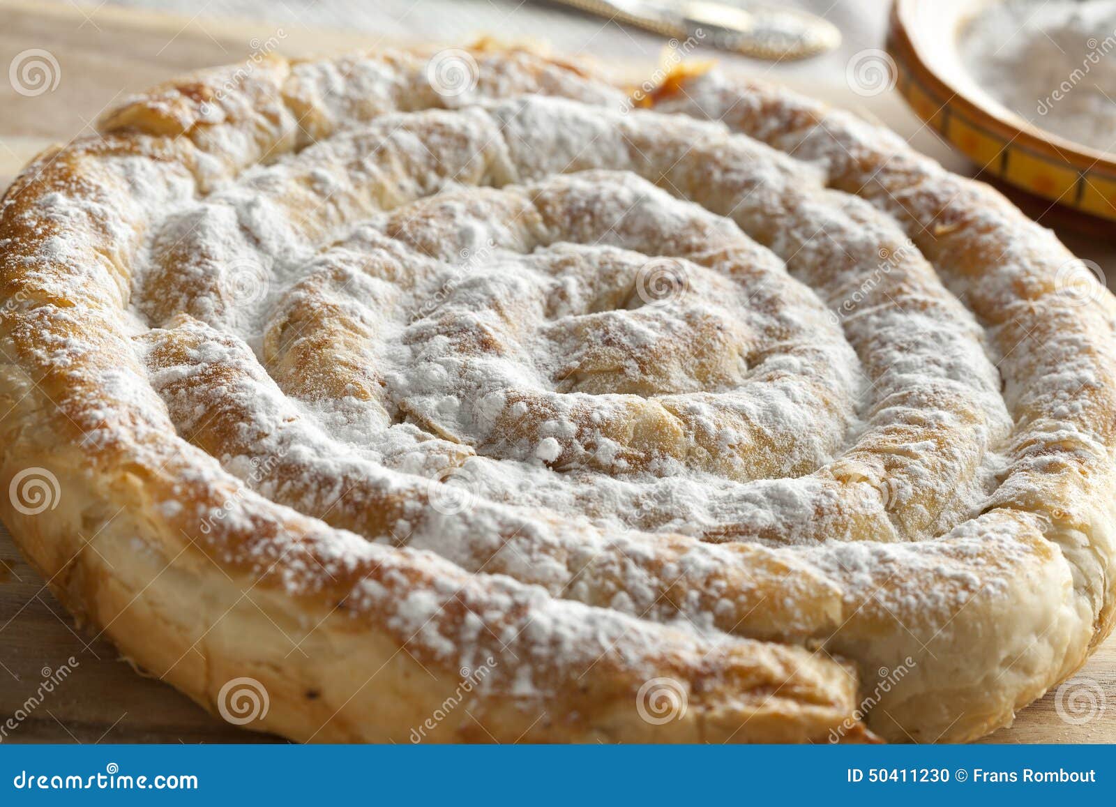 Moroccan Snake Shaped Pastry Stock Photo - Image of dessert, morocco ...