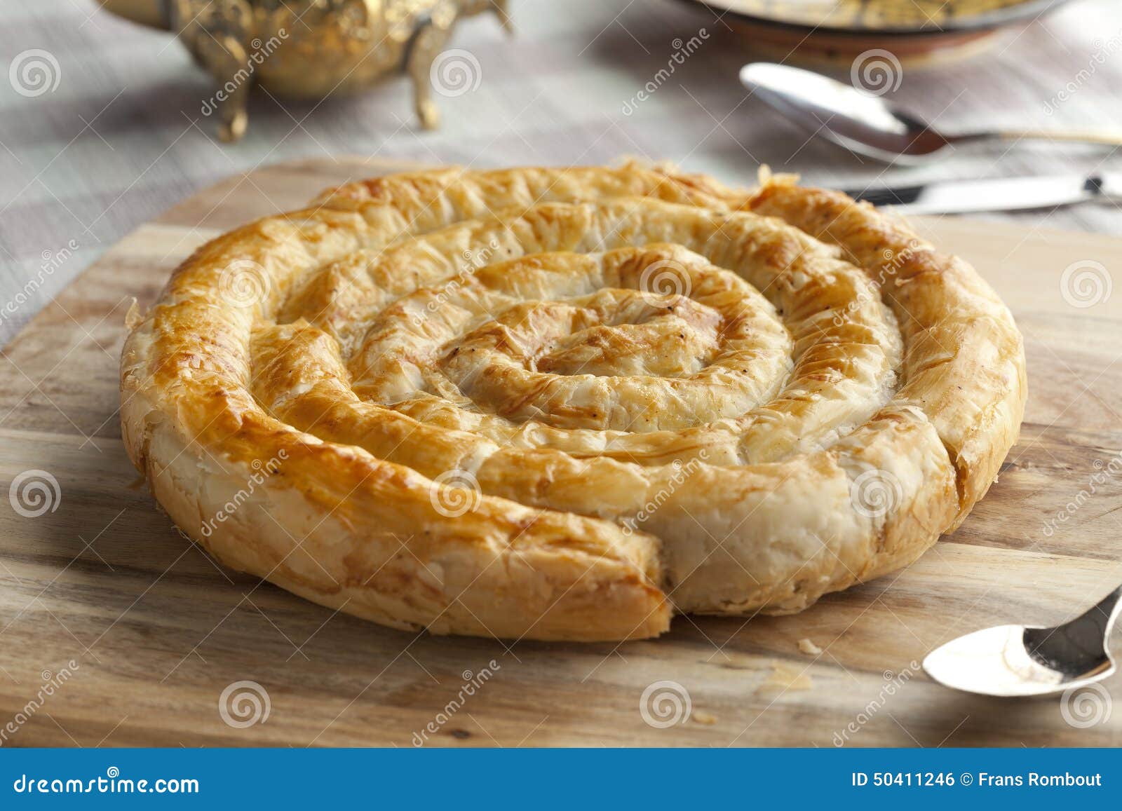 Moroccan Snake Shaped Pastry Stock Photo - Image of snake, festive ...