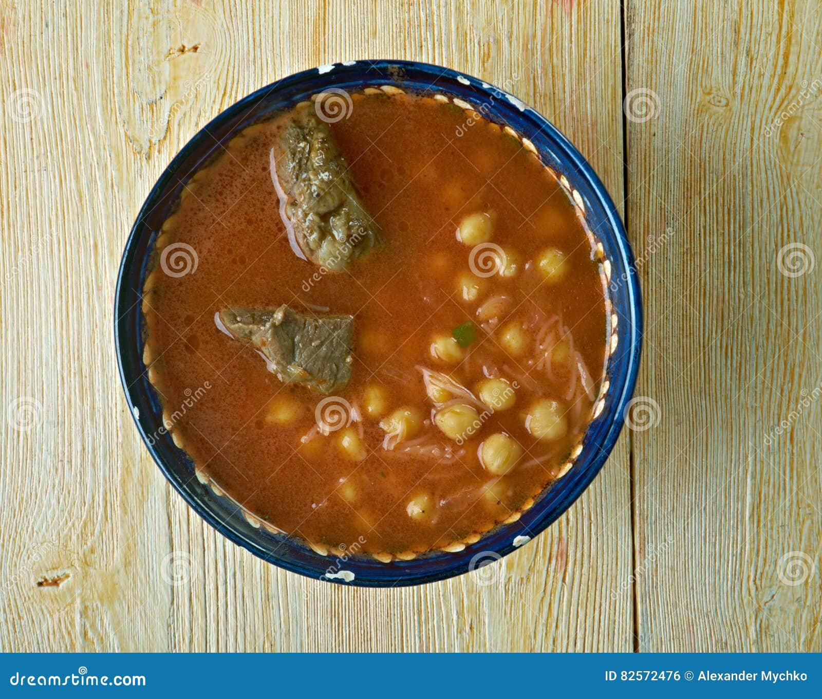 Moroccan soup stock photo. Image of dish, meal, casablanca - 82572476