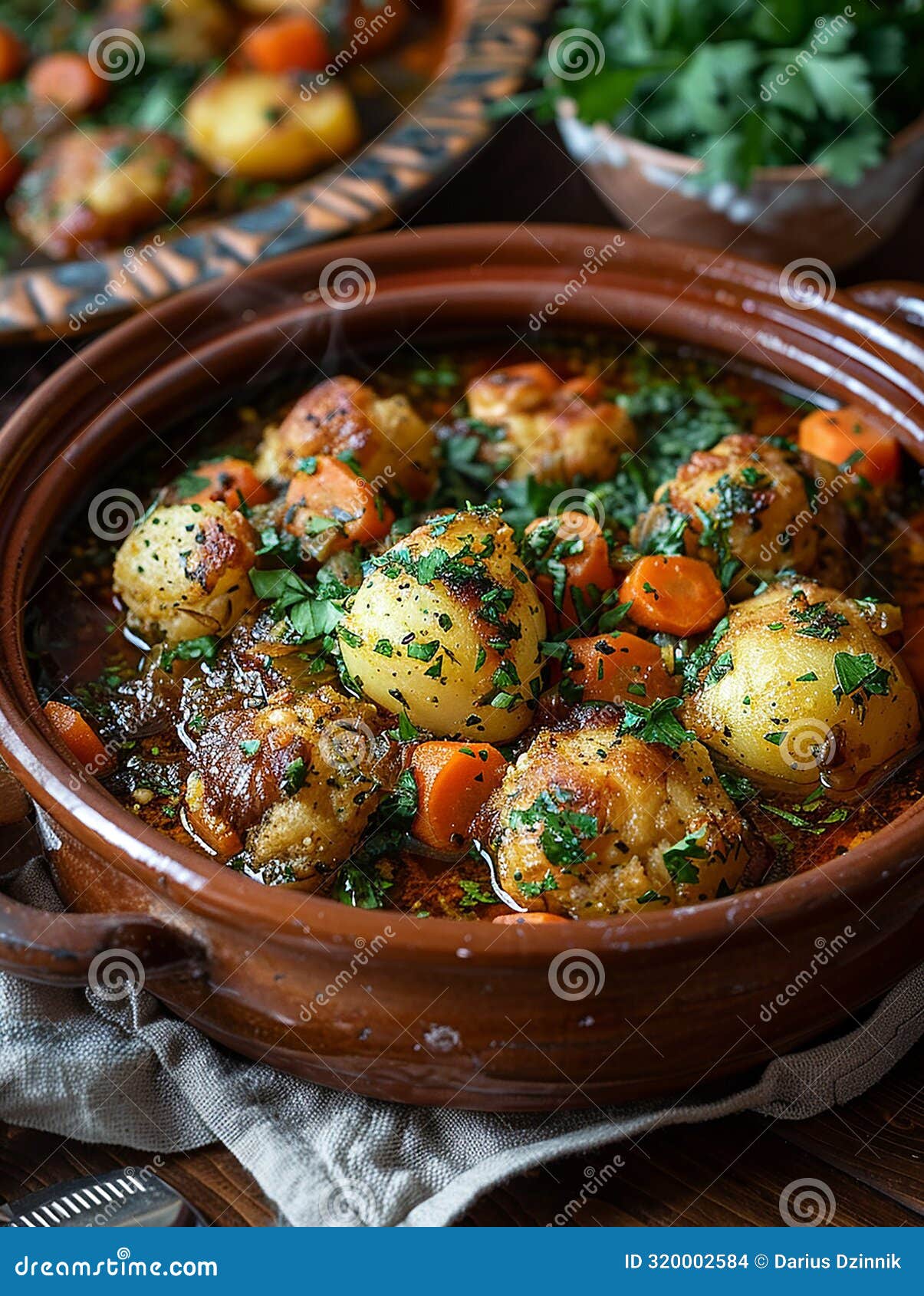 Moroccan Style Tajin Vegetables. AI Generative Stock Photo - Image of ...