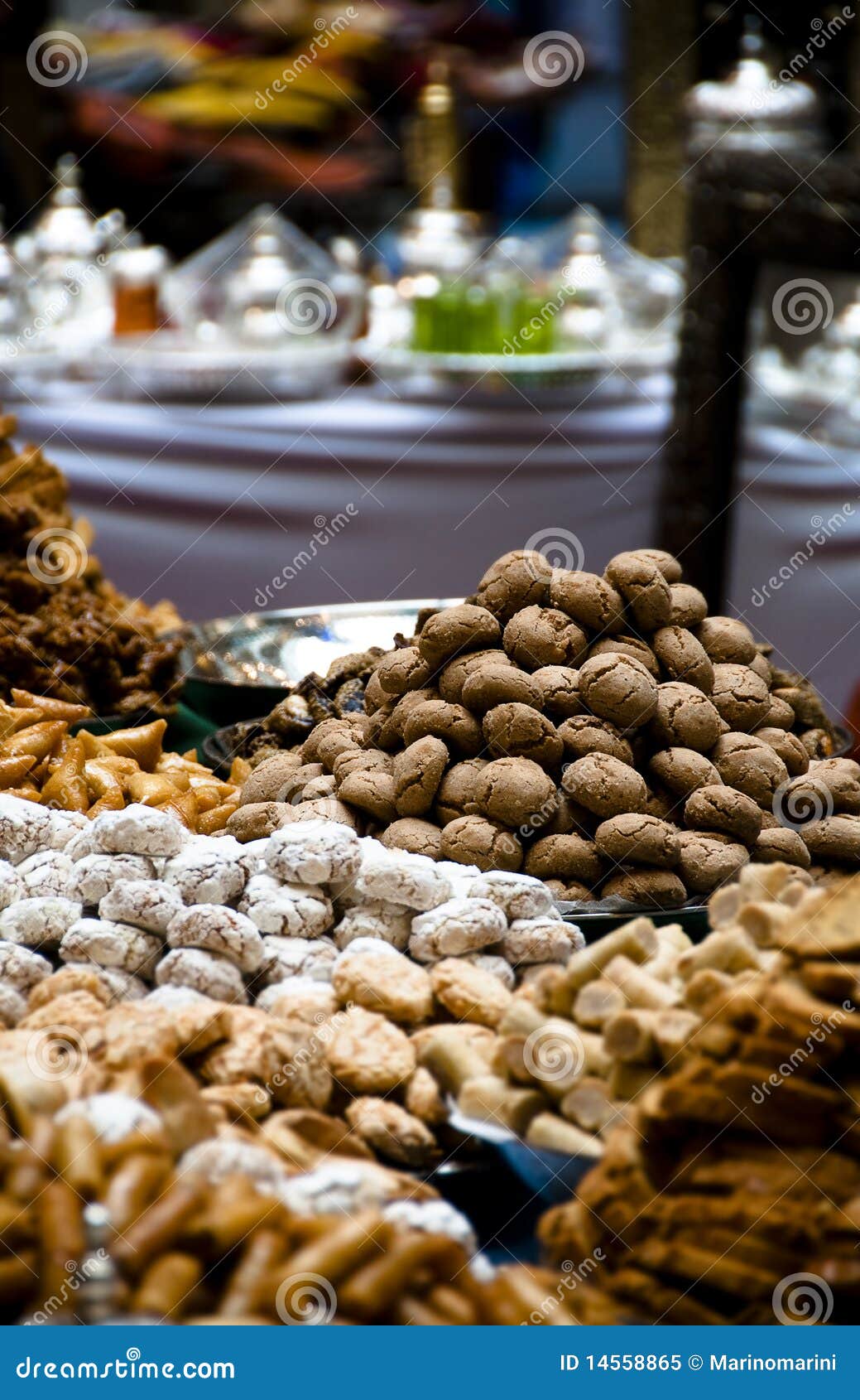 Moroccan sweets stock image. Image of africa, marocco - 14558865